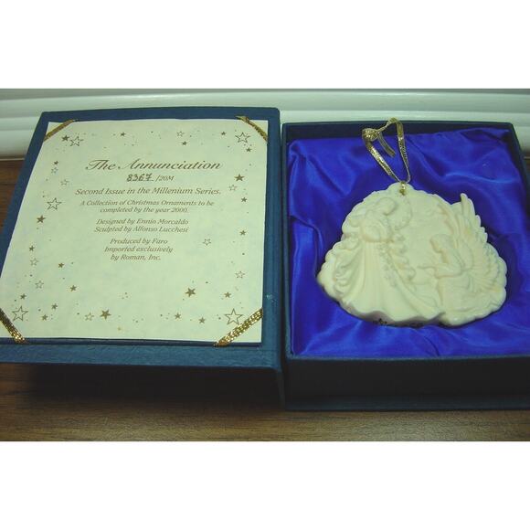Roman, Inc. | Holiday | The Annunciation White Porcelain 200 Milleniium ...